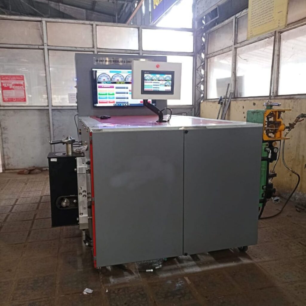 Ep unit brake Modulator and Controller Test Bench | Railways